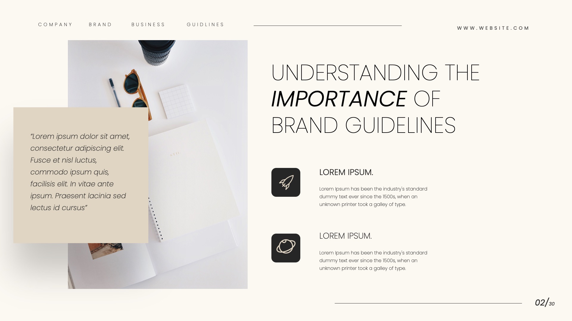 Brand Guideline PowerPoint Template, Presentation Templates | GraphicRiver