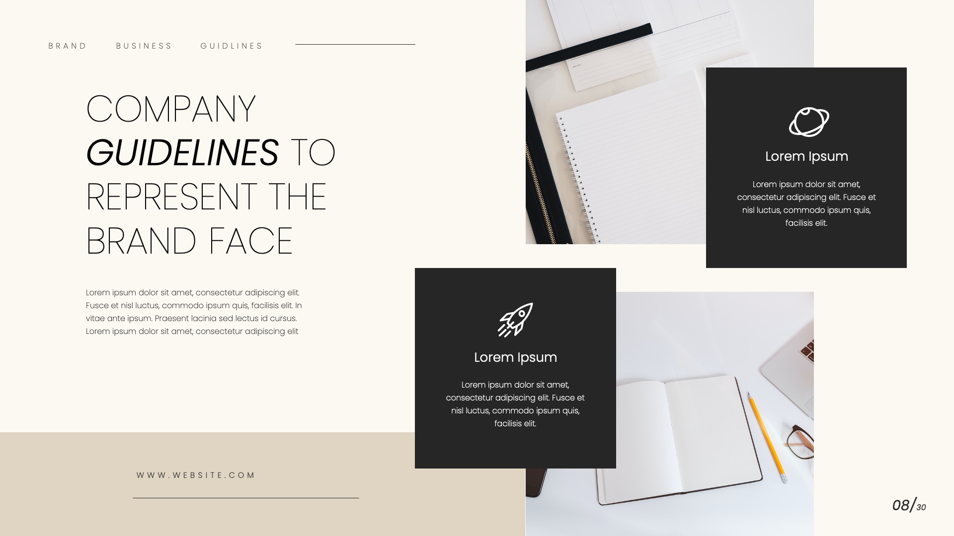 Brand Guideline PowerPoint Template, Presentation Templates | GraphicRiver