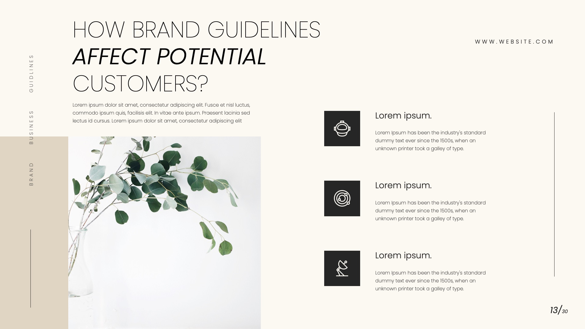 Brand Guideline PowerPoint Template, Presentation Templates | GraphicRiver