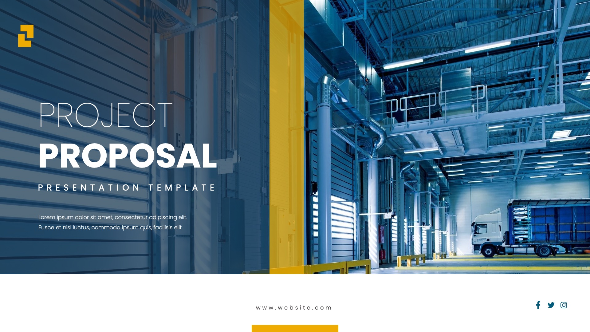 Project Proposal PowerPoint Template, Presentation Templates | GraphicRiver