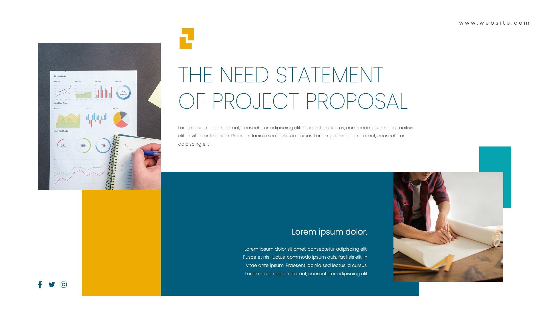 Project Proposal PowerPoint Template, Presentation Templates | GraphicRiver