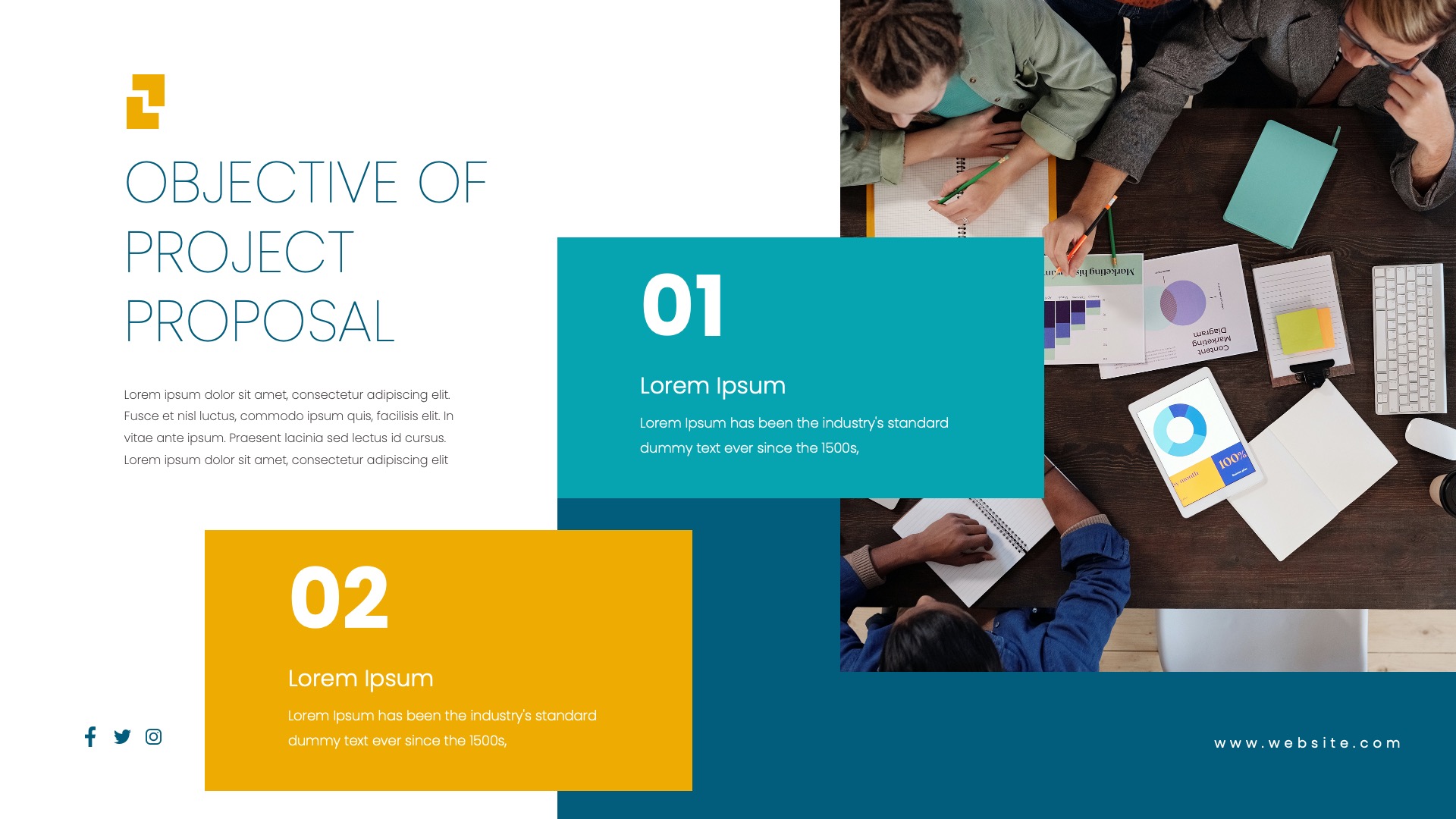 Project Proposal PowerPoint Template, Presentation Templates | GraphicRiver