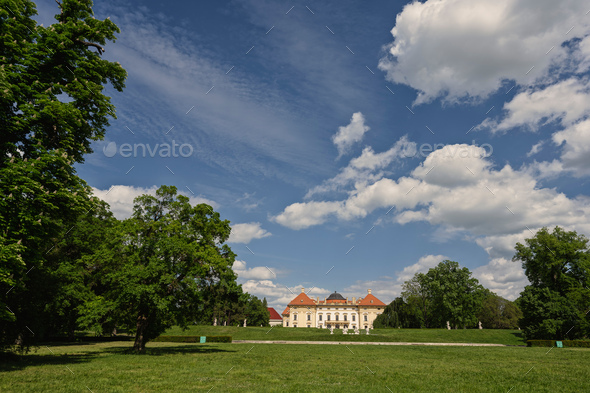 Slavkov Castle, also known as Austerlitz Castle Stock Photo by ...