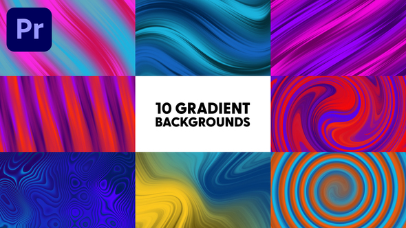 Gradient Backgrounds by GiraffeMotionStudio | VideoHive