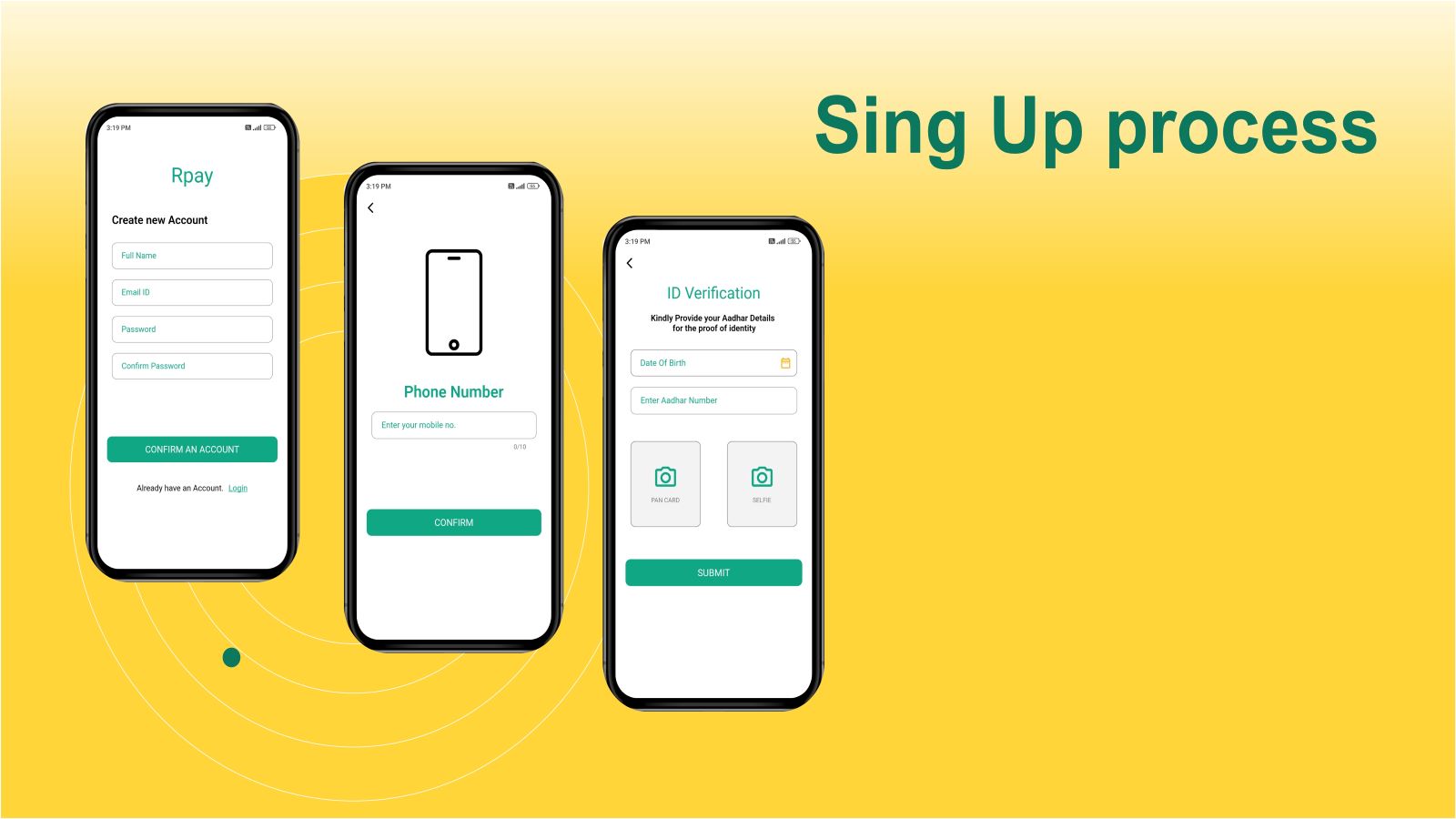 Rpay Money Transfer Flutter UI App by FlutterFire | CodeCanyon