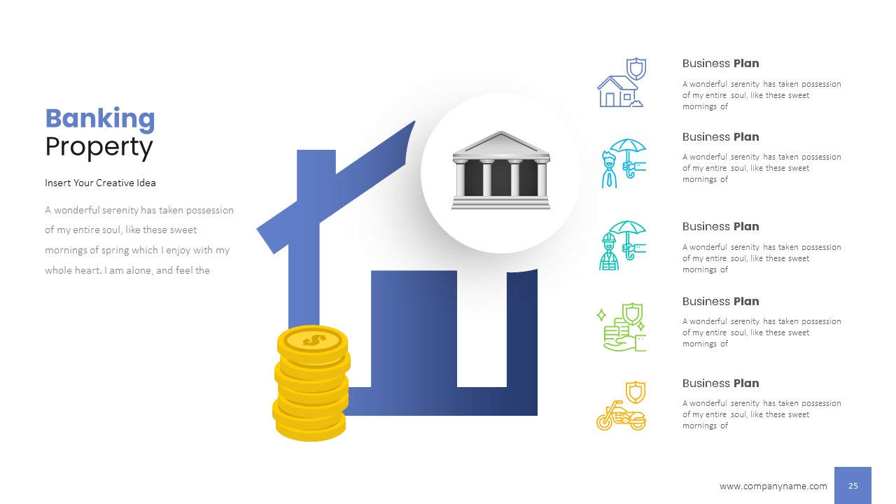Banking PowerPoint Templates, Presentation Templates | GraphicRiver
