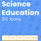 Science Education Icons, Icons | GraphicRiver