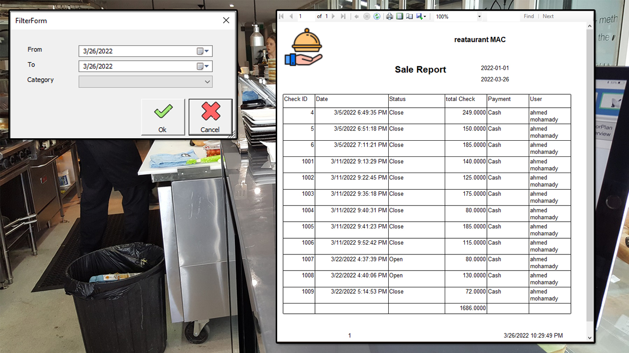 Point of sale POS for restaurants with C# .NET by alMohamady | CodeCanyon