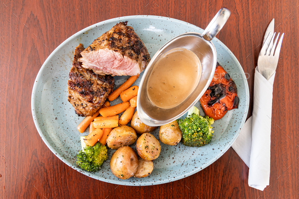 Iceland is known for their delicious lamb, a delicacy prepared roasted ...