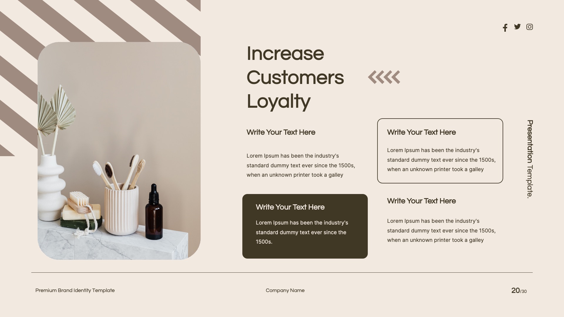 Brand Identity PowerPoint Template, Presentation Templates | GraphicRiver