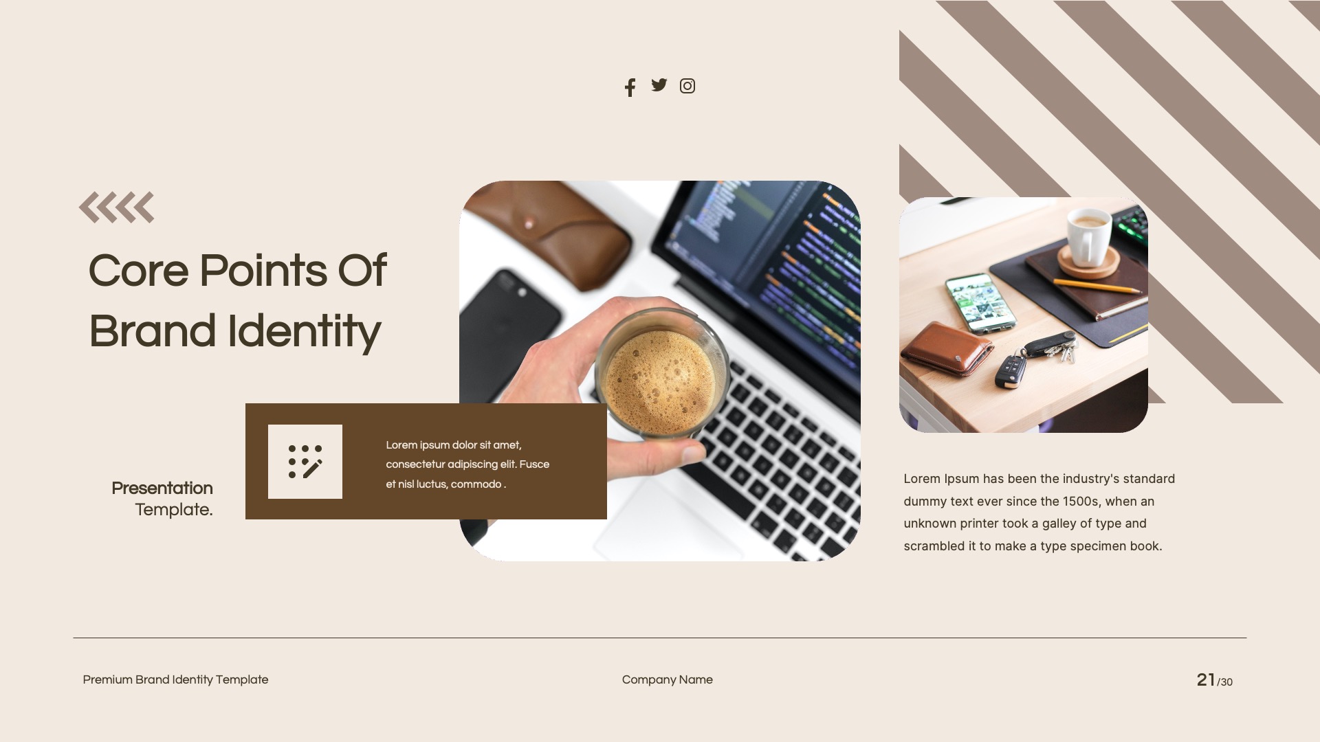 Brand Identity PowerPoint Template, Presentation Templates | GraphicRiver