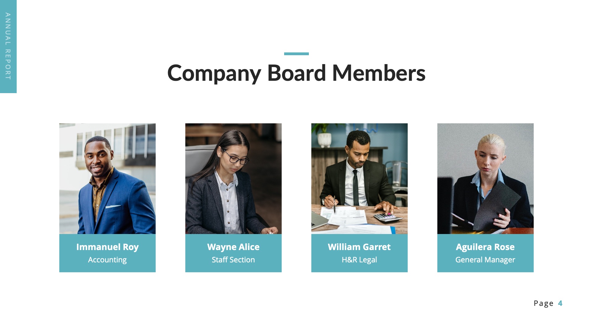 Gate - Annual Report Presentation PowerPoint, Presentation Templates