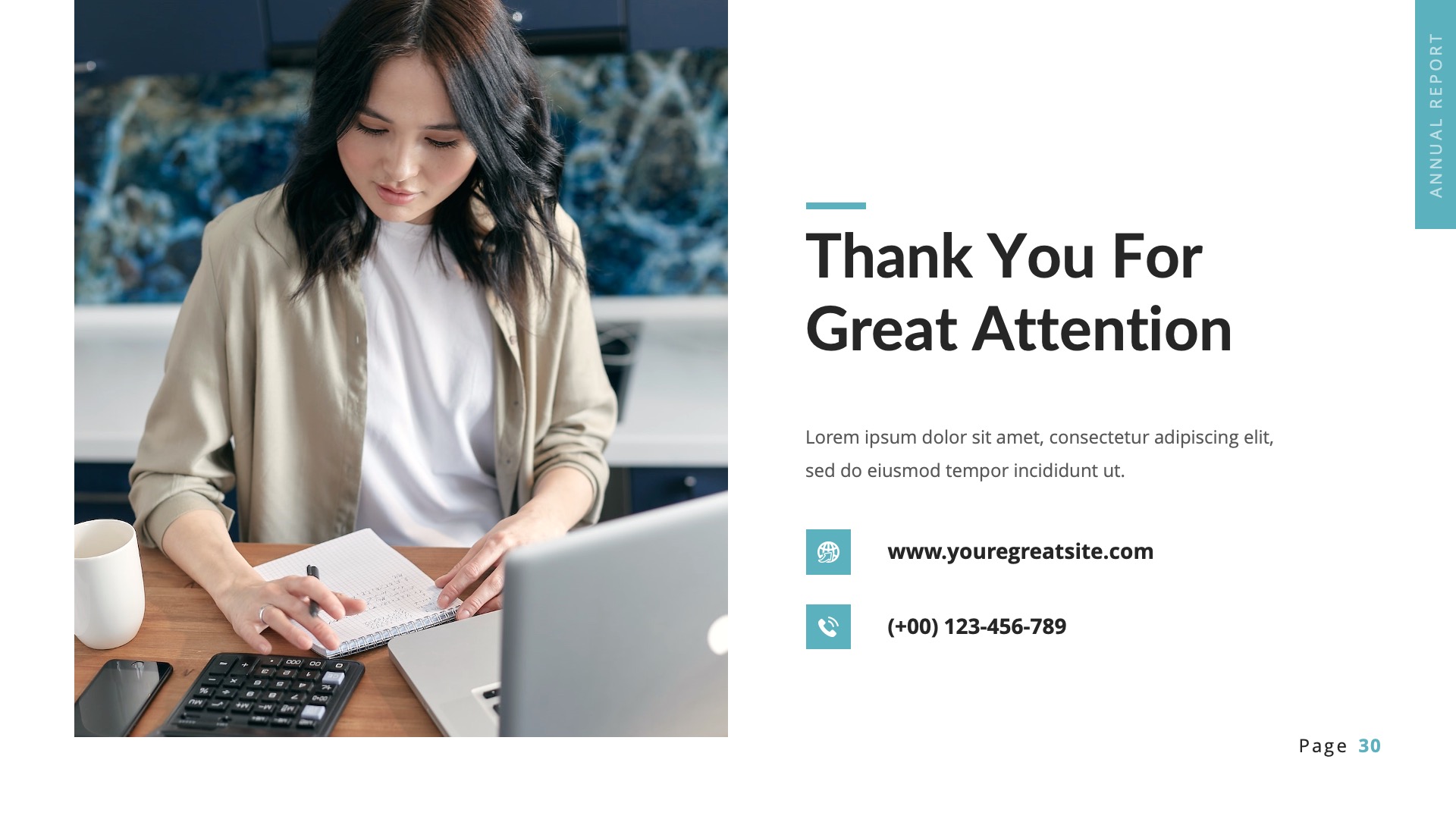 Gate - Annual Report Presentation Google Slides by antstheme | GraphicRiver