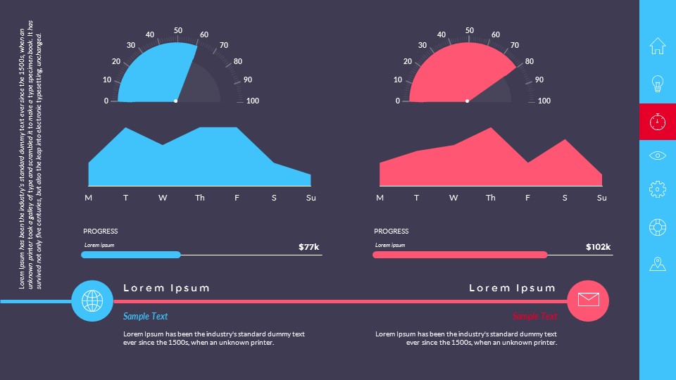 Hello DATA Dashboards PowerPoint Presentation Template, Presentation ...