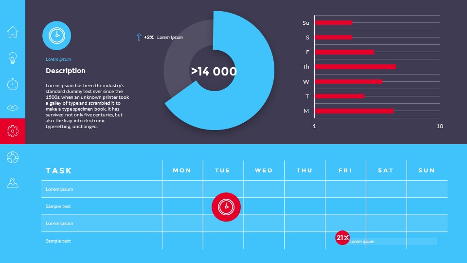 Hello DATA Dashboards PowerPoint Presentation Template, Presentation ...