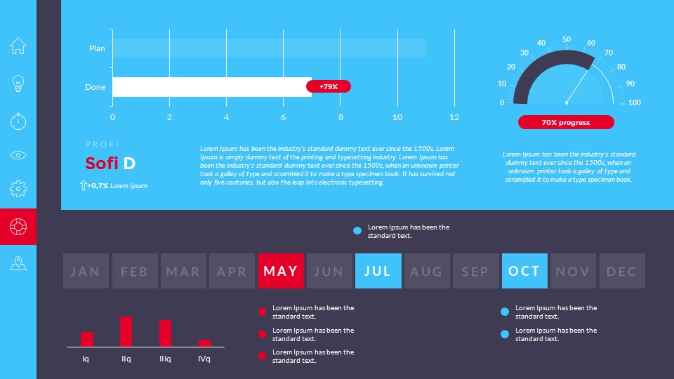 Hello DATA Dashboards PowerPoint Presentation Template, Presentation ...