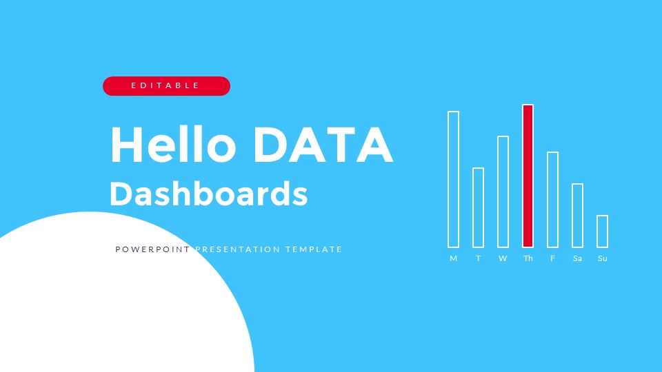 Hello DATA Dashboards PowerPoint Presentation Template, Presentation ...