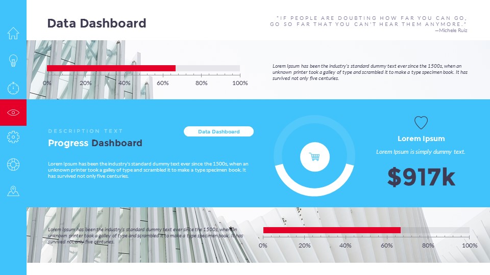 Hello DATA Dashboards PowerPoint Presentation Template, Presentation ...