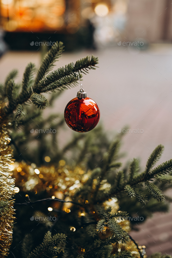 Christmas market decorations Stock Photo by olenam3 | PhotoDune