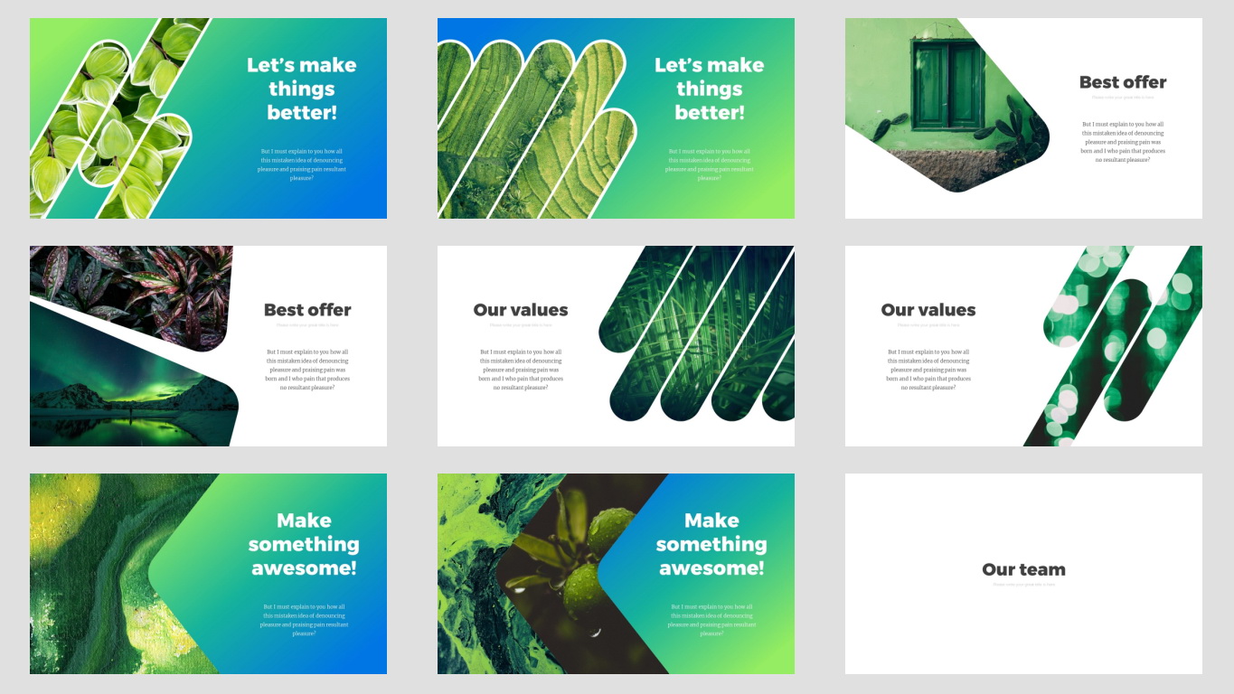 Modern Creative Business Plan, Presentation Templates | GraphicRiver