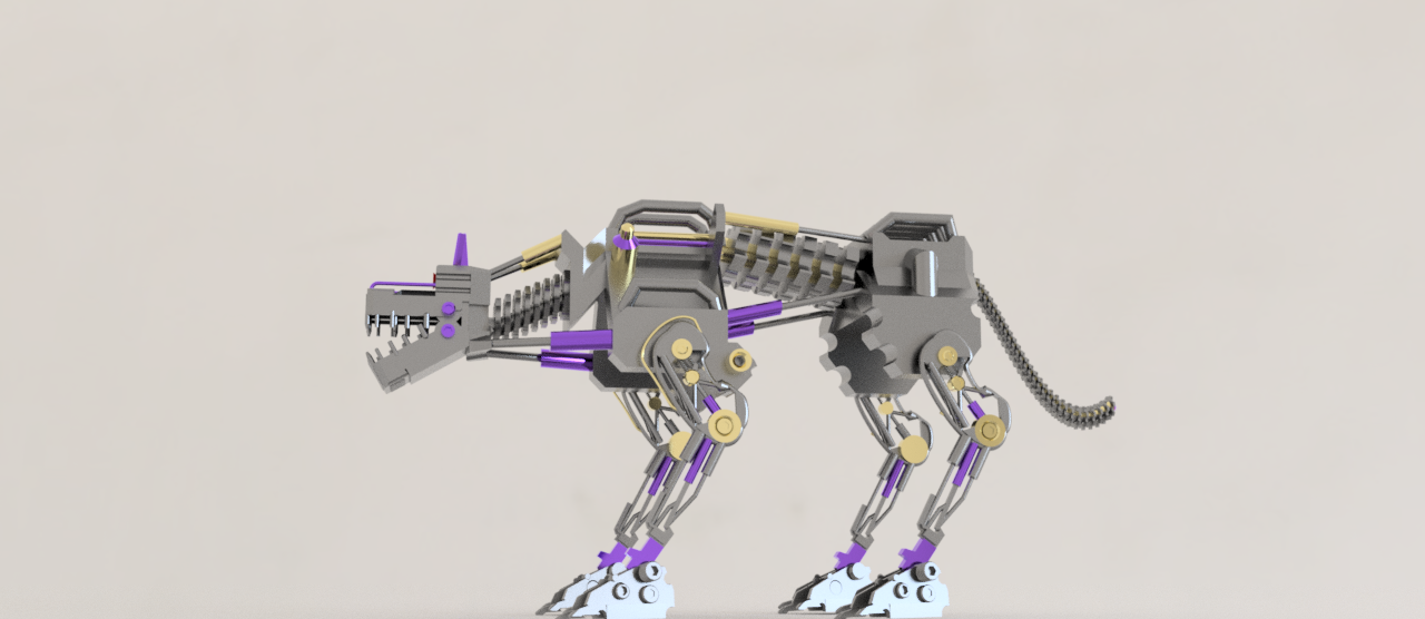 Robot Dog From Kingsman The Golden Circle 3D Model and 3D printable ...