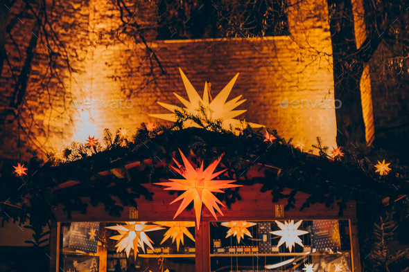 Christmas market decorations Stock Photo by olenam3 | PhotoDune
