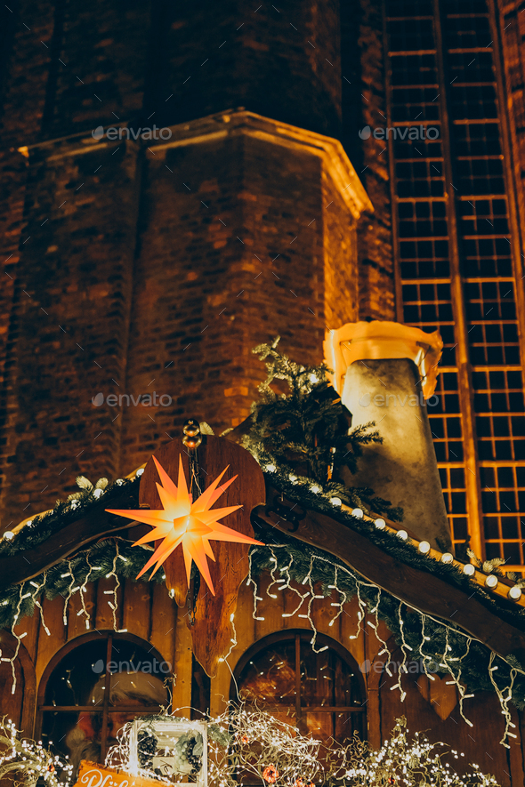 Christmas market decorations Stock Photo by olenam3 | PhotoDune