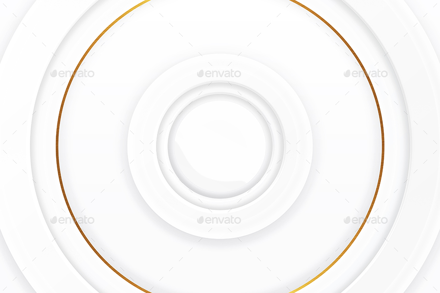 White and Gold Circles Backgrounds, Graphics | GraphicRiver