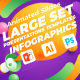 Large set of PowerPoint templates for infographics. Lifetime updates ...