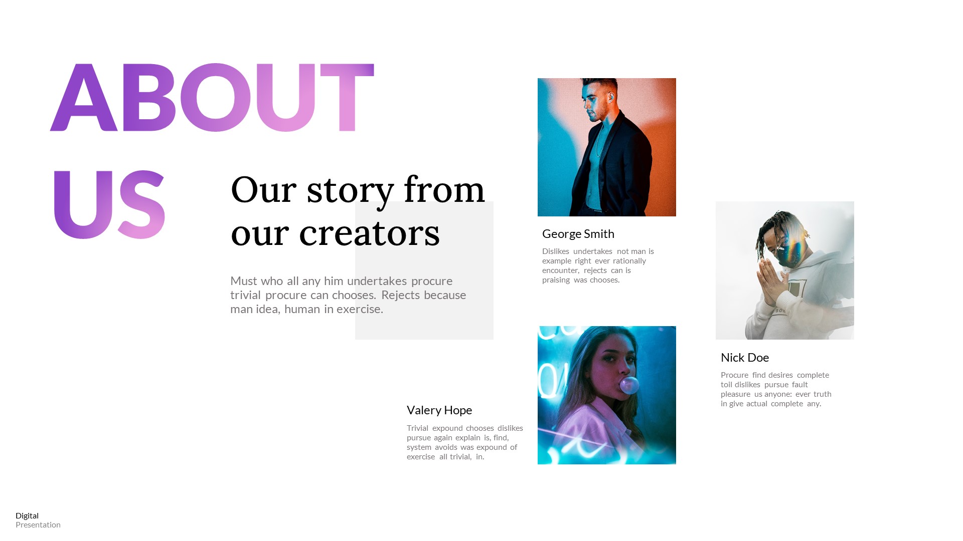 Digital PowerPoint Presentation, Presentation Templates | GraphicRiver