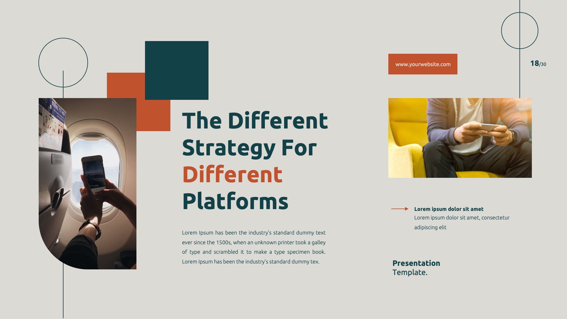 Social Media Strategy PowerPoint Template, Presentation Templates ...