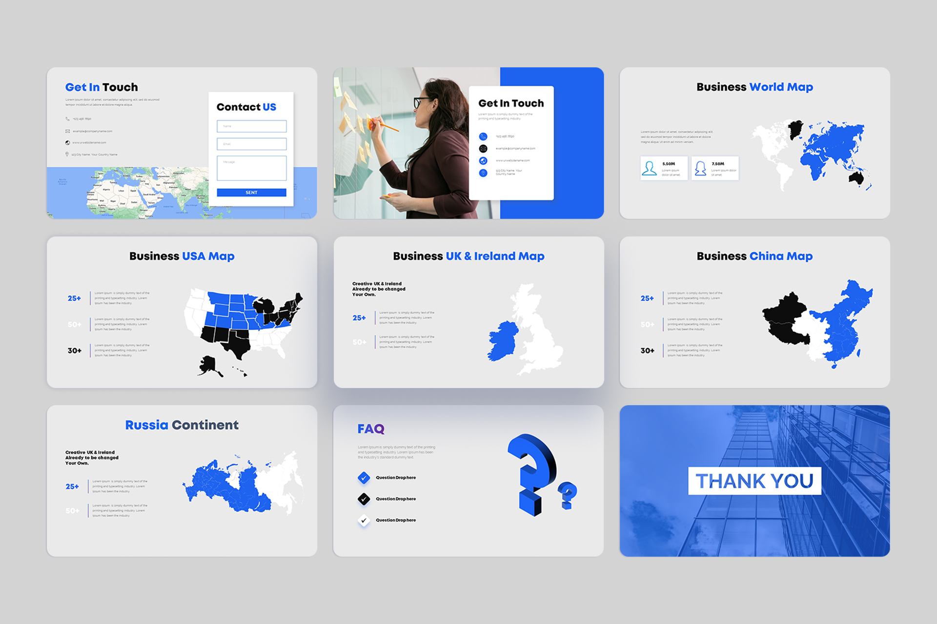 Company Profile PowerPoint Presentation Template, Presentation Templates