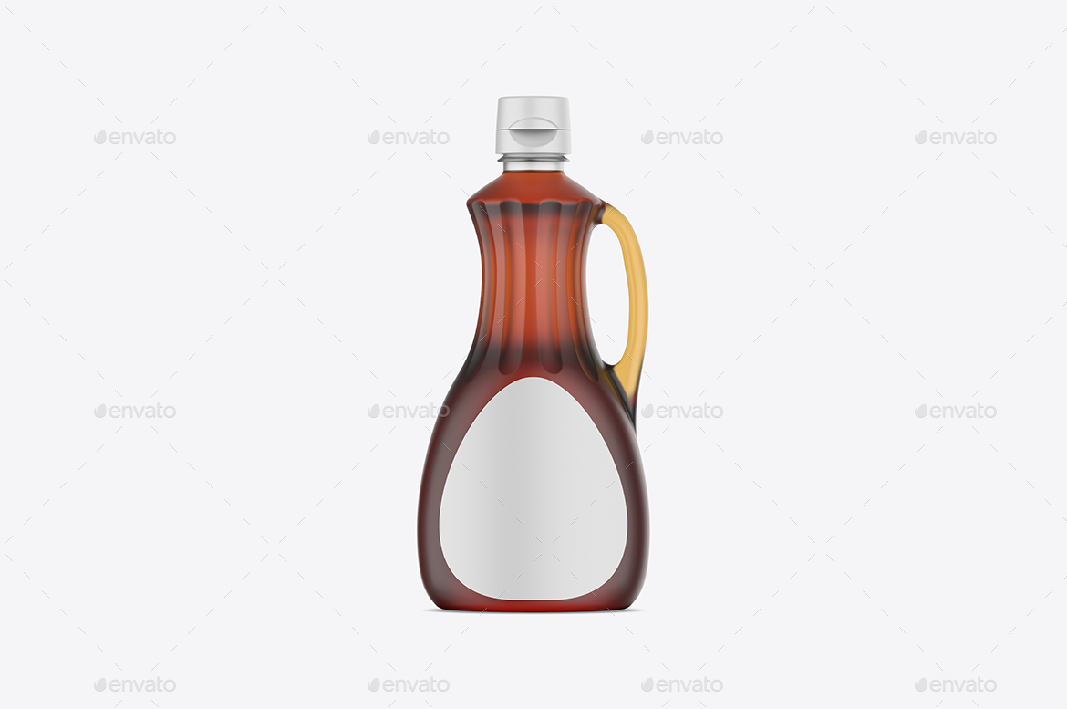 Syrup Bottle Mockup, Graphics | GraphicRiver