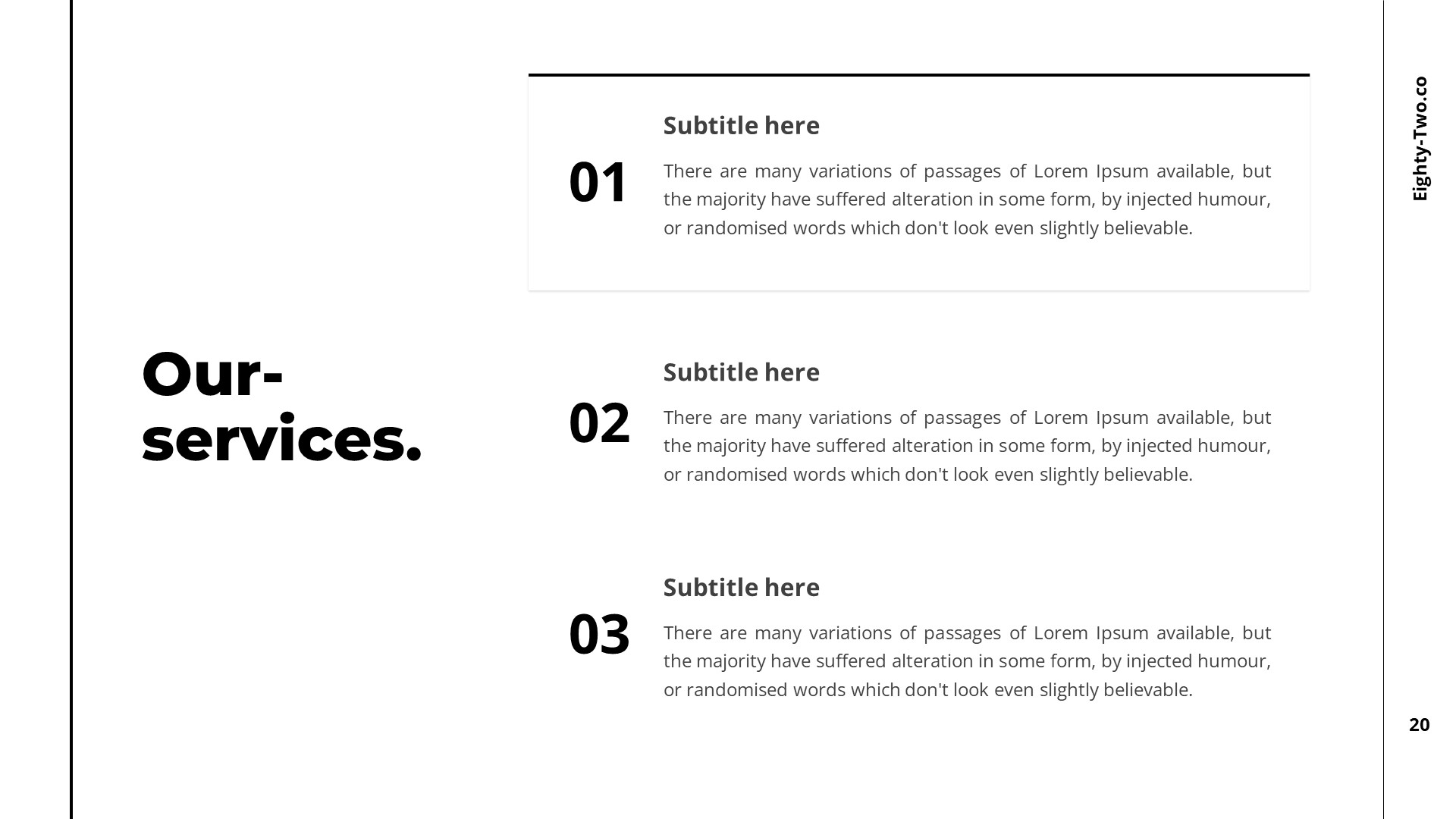 Eighty-Two PowerPoint Template, Presentation Templates | GraphicRiver