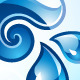 Water Natural Blue Sign, Vectors | GraphicRiver