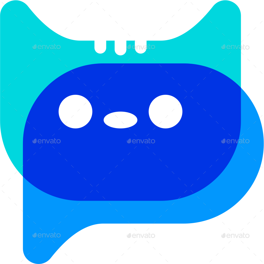 Cat Chat Logo, Logo Templates | GraphicRiver