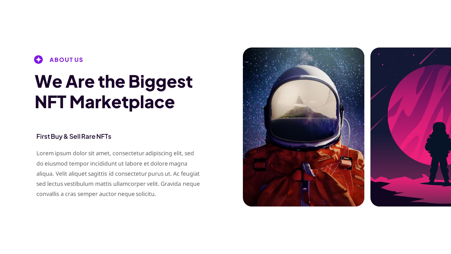 NFT Creative Digital Art Marketplace Google Slides Template ...