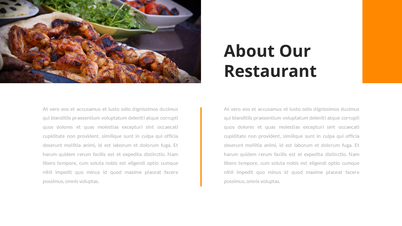 Robuta - Restaurant Google Slides Template, Presentation Templates