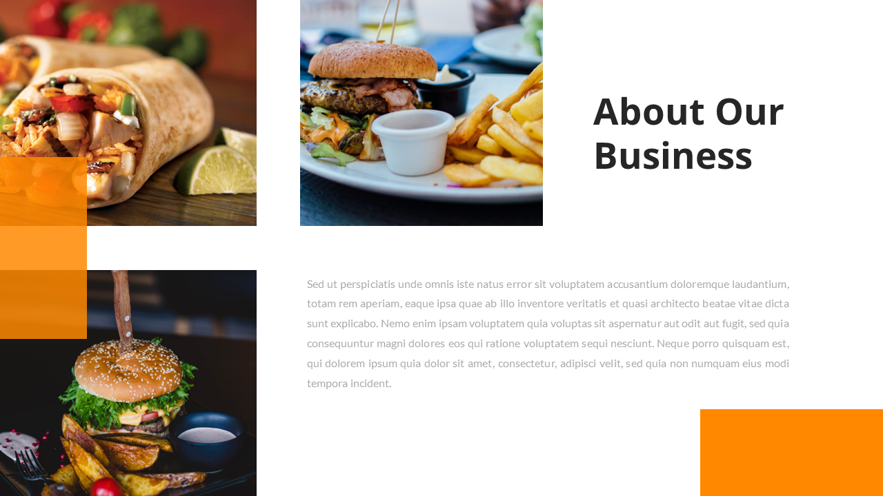 Robuta - Restaurant Google Slides Template, Presentation Templates