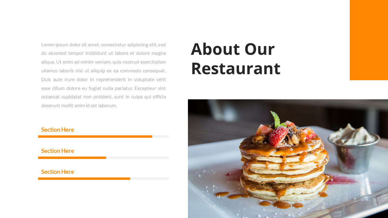 Robuta - Restaurant Google Slides Template, Presentation Templates