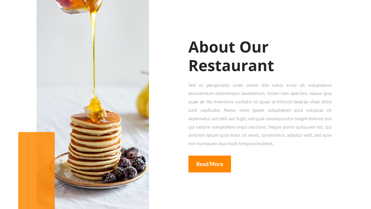 Robuta - Restaurant Google Slides Template, Presentation Templates