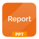 Report - Annual Report PowerPoint Template, Presentation Templates