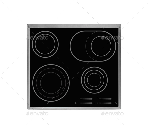 Electrical hob isolated Stock Photo by ozaiachin | PhotoDune