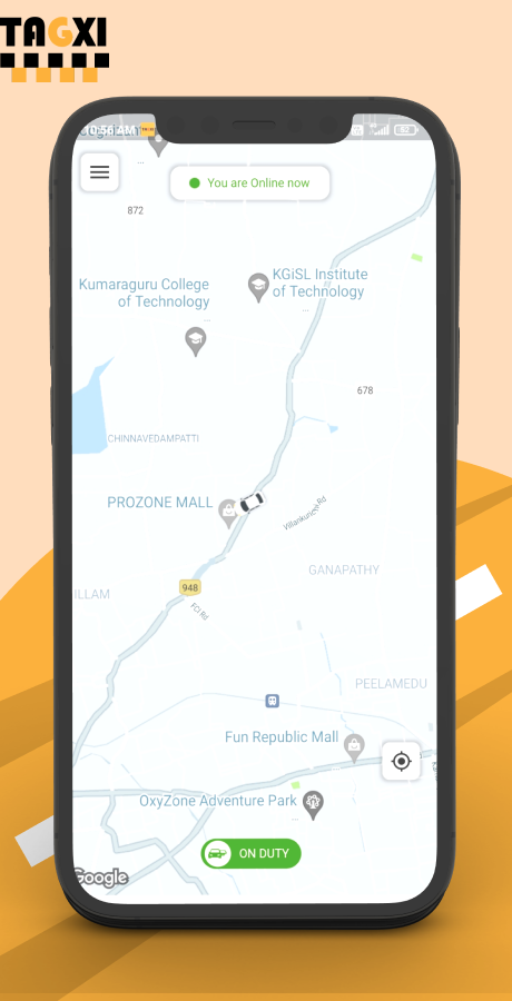 Tagxi - Flutter Complete Taxi Booking Solution by DilipMobility | CodeCanyon