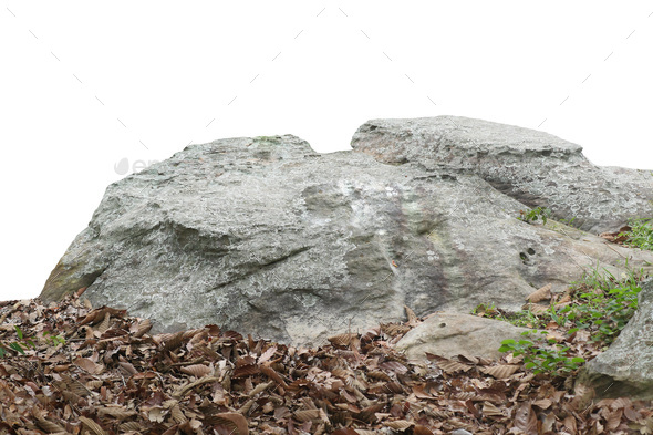 rock isolated on white background. Stock Photo by Moderngolf_9 | PhotoDune