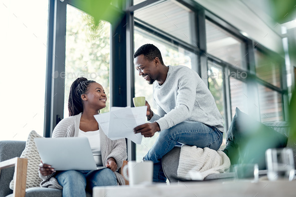 Making a happy marriage means making decisions together Stock Photo by ...