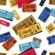 Concert and Theatre Ticket Pattern, Vectors | GraphicRiver