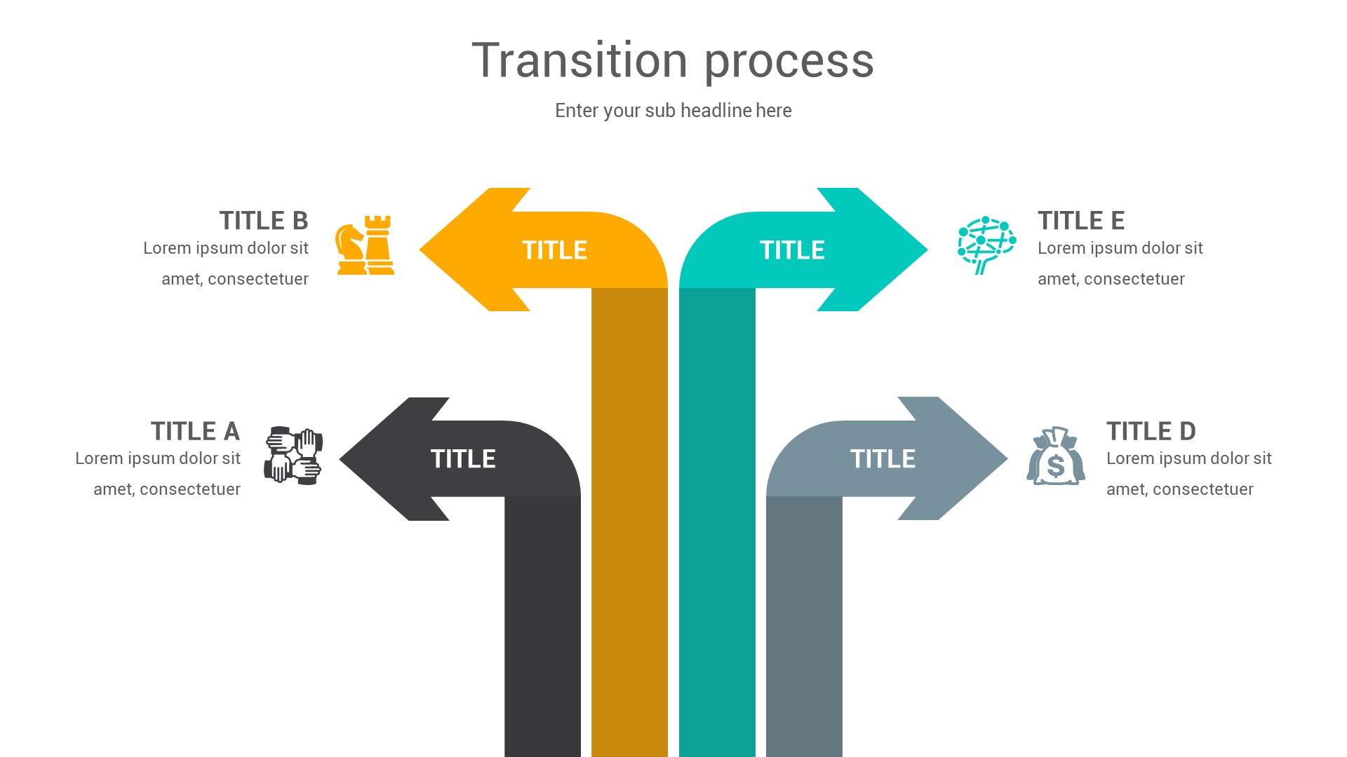 Transition process Infographics Keynote Presentation Template ...