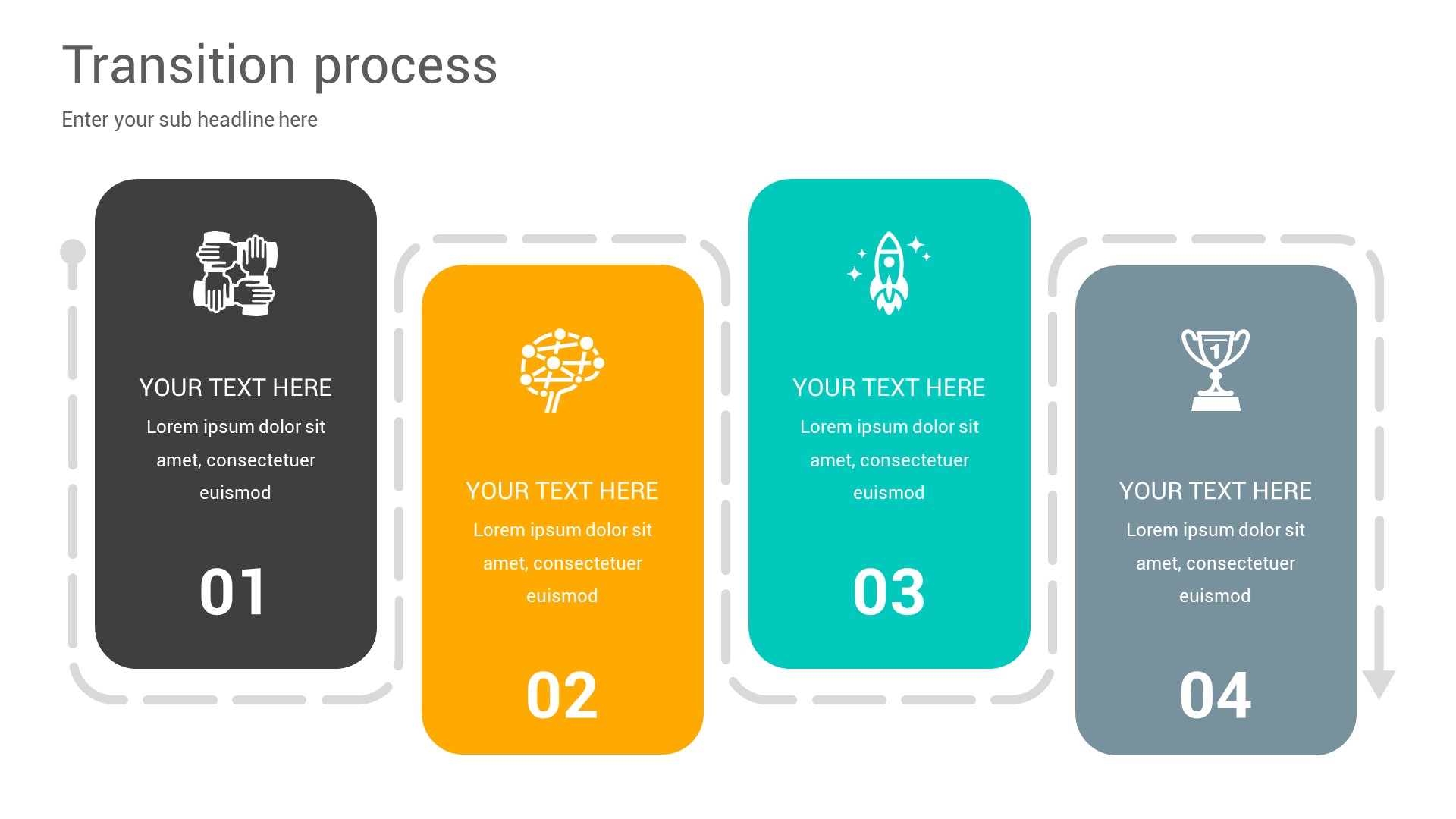 Transition process Infographics Keynote Presentation Template ...