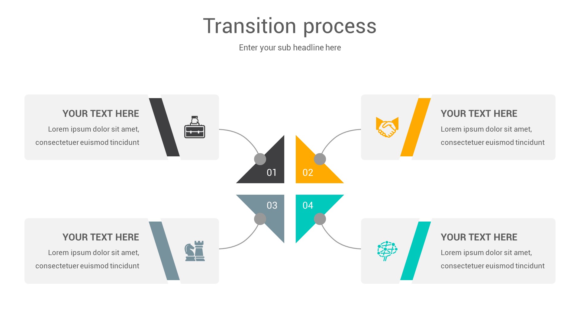 Transition process Infographics Keynote Presentation Template by Neroox